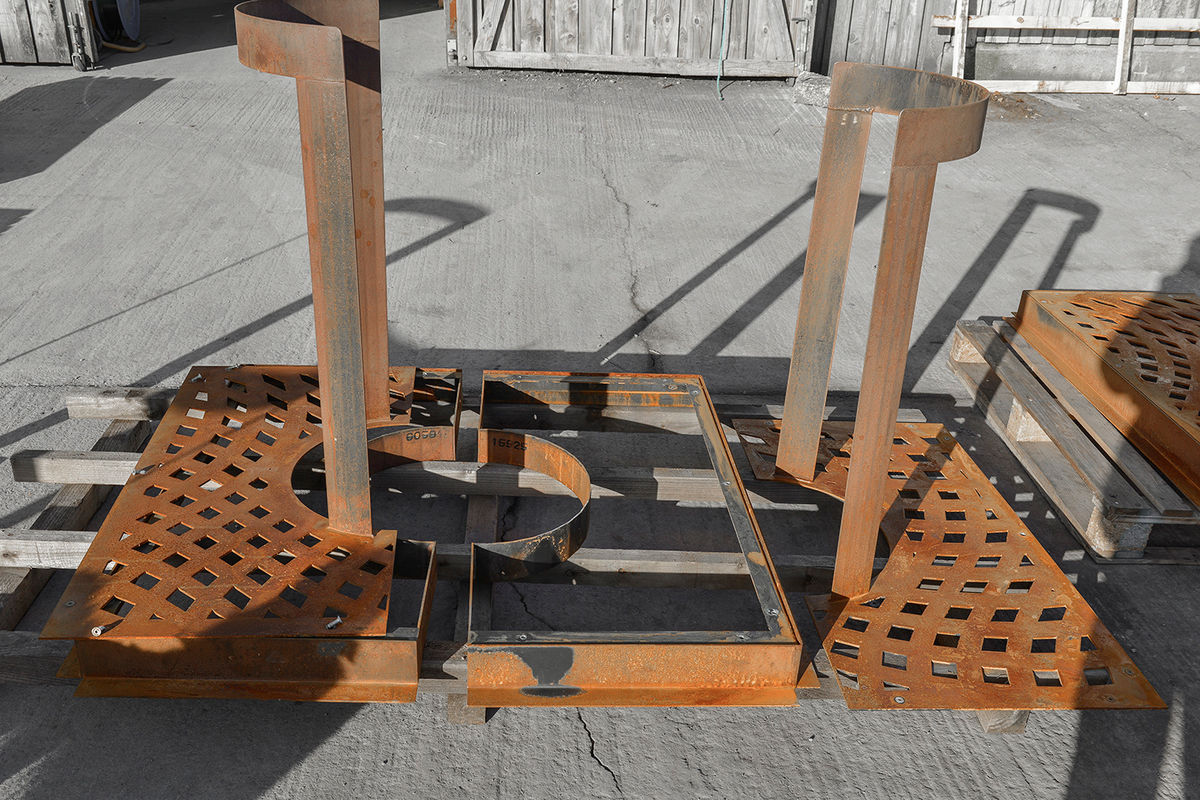 Images for Corten steel tree grilles