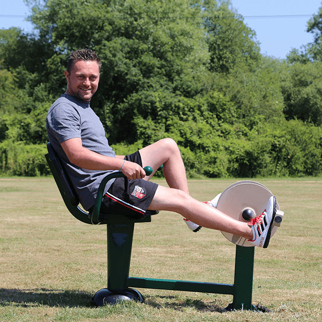 Recumbent bike - outdoor cardio fitness equipment | Images