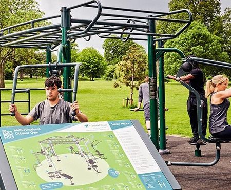 Big Rig outdoor gyms for Rushmoor Borough Council | Fresh Air Fitness ...