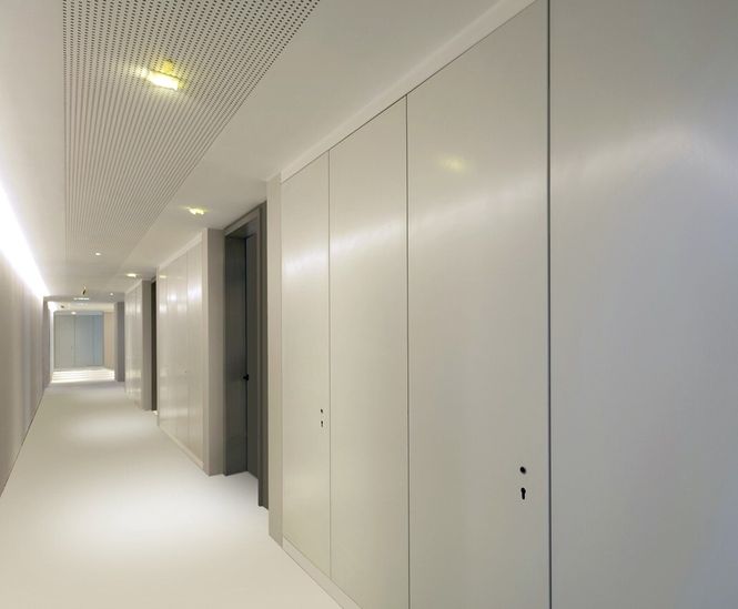 Riser doors and ceiling access - One Bishopsgate Plaza | Profab Access