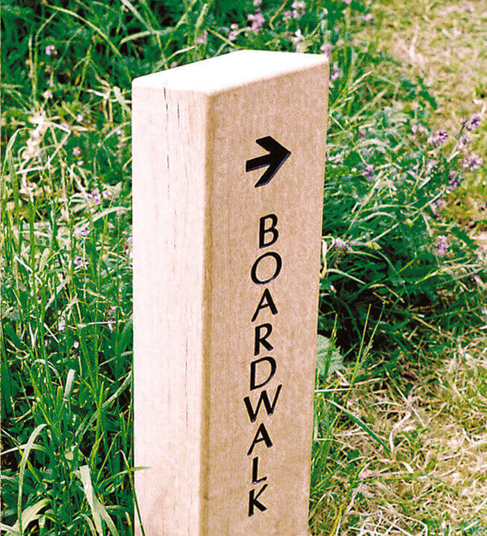 Images for Oxford 71007 timber waymarker post