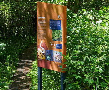 Outdoor interpretation signs | EXTERNAL WORKS