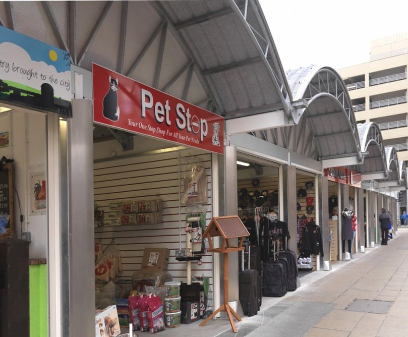 Bespoke market stall buildings | DP Structures | ESI Building Design