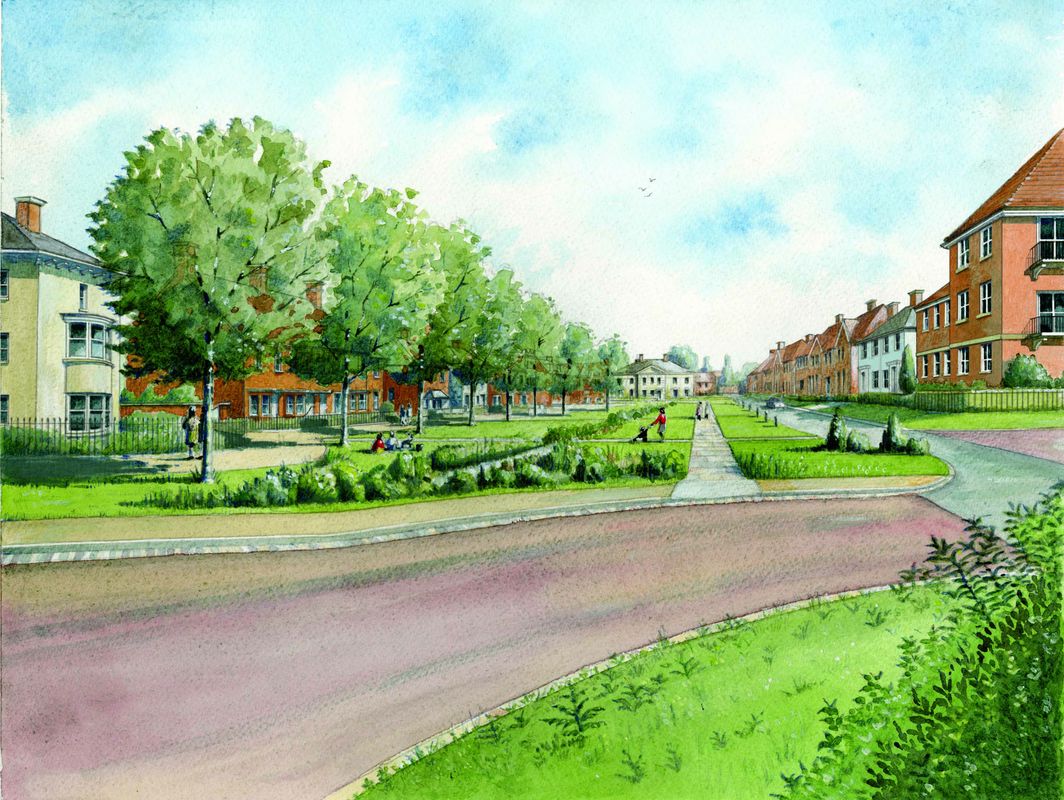 SuDS flood protection for residential development | Images