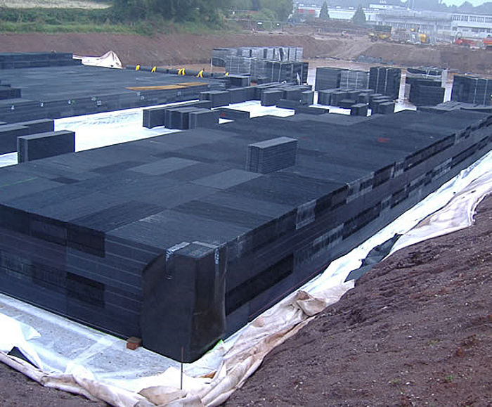 Geocellular water storage for Serpentine Pavilion | Images