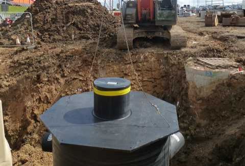 SDS Aqua-Swirl® Hydrodynamic Stormwater Separator | Images