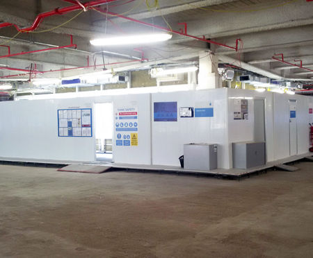 Hoardfast Standard uPVC temporary internal hoarding | Westgate Global ...