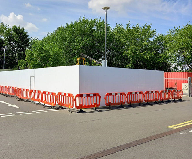 Hoardfence - sustainable external site hoarding | Westgate Global