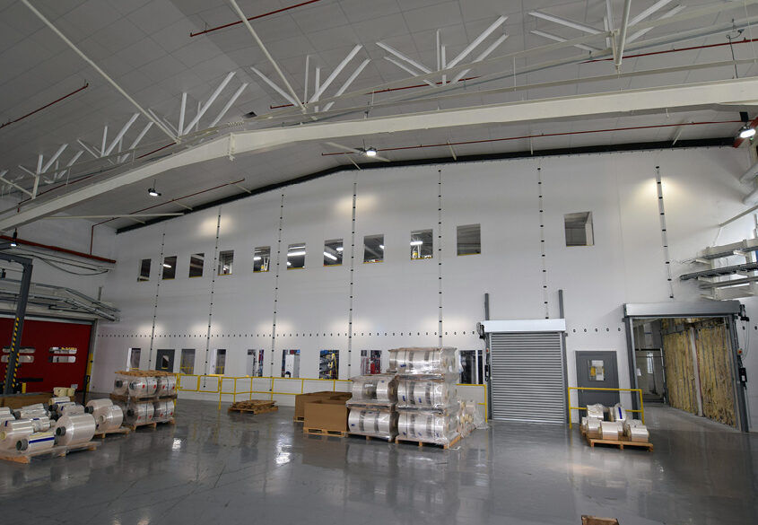 Partitioning divides process area and clean room | Westgate Global ...