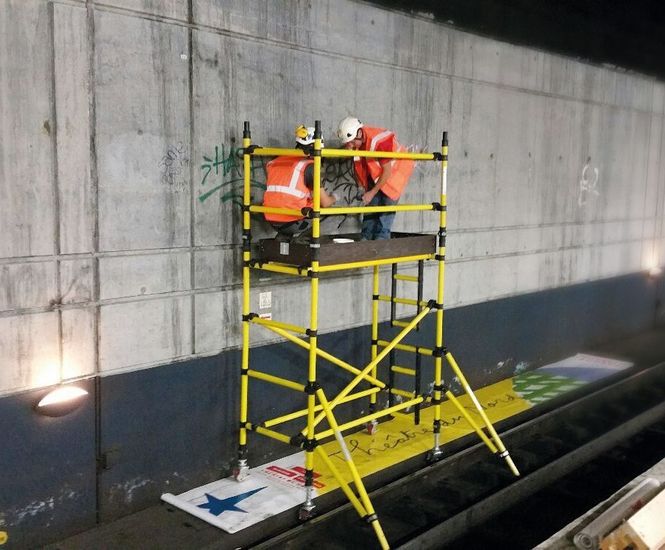 Protec / Prosafe fibreglass access platforms and towers | Planet Platforms