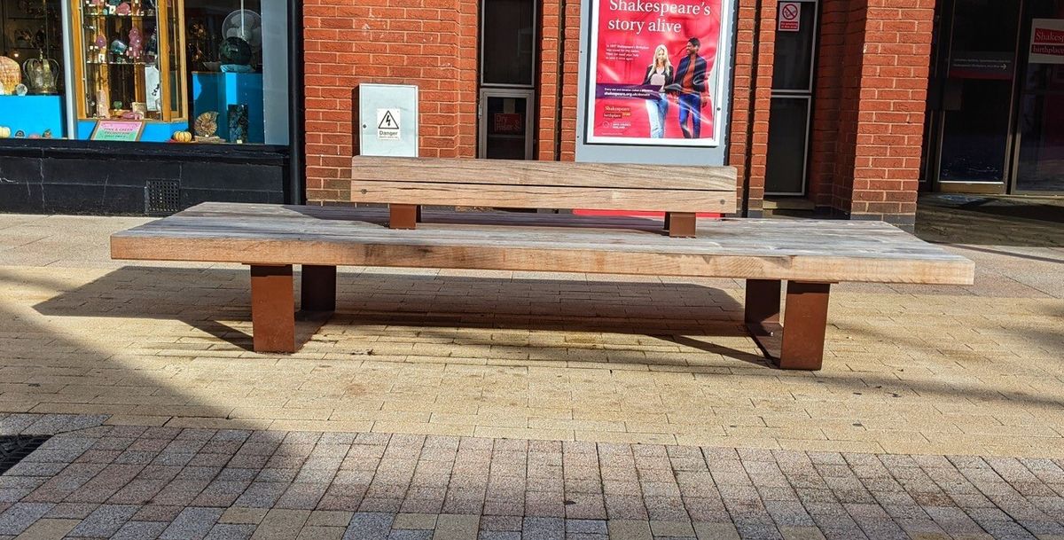 Images for Bespoke reclaimed timber seating – Stratford-upon-Avon