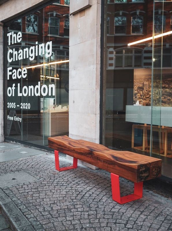 Bespoke benches made from recycled timber | Images