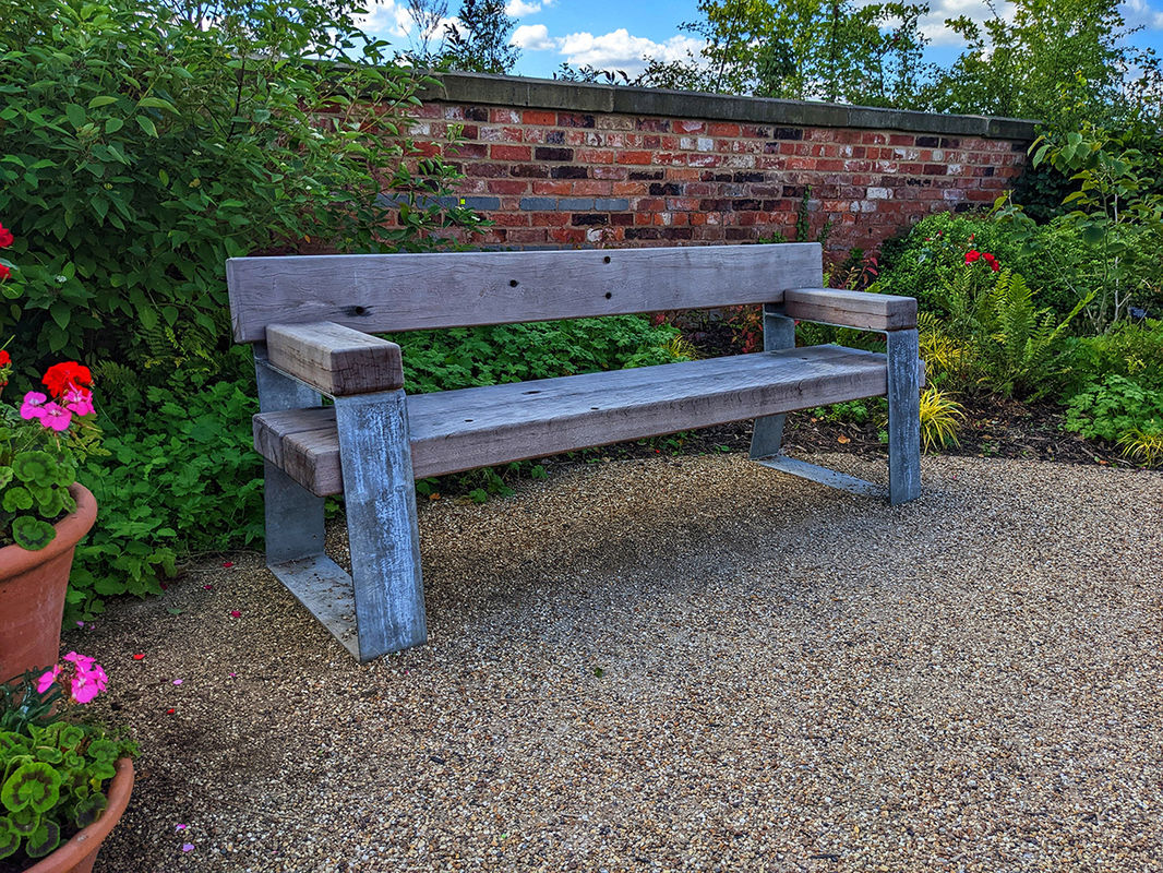 Range of outdoor seating for RHS Garden Bridgewater | Images