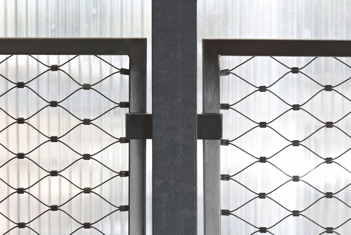 Webnet Frames - bespoke stainless steel mesh panels | Images