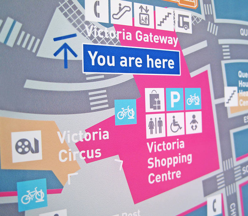 Pedestrian wayfinding signage strategy for coastal town | fwdesign ...