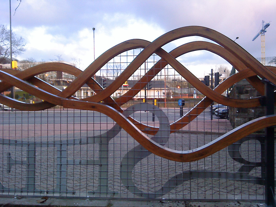Images for Sculpture and information wheels for River Sheaf Walk