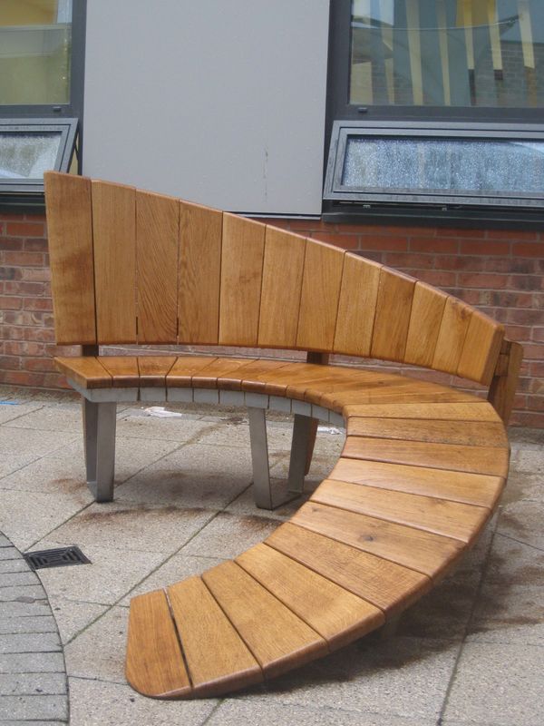 Bespoke timber tree seats | Images
