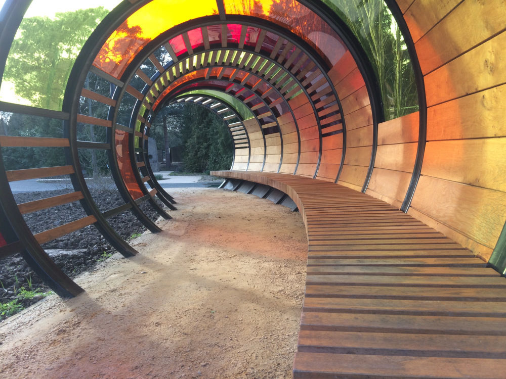 Sculptural hoop structures for Children's Garden, Kew | Handspring ...