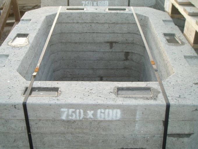 Precast concrete manhole seating rings | Images