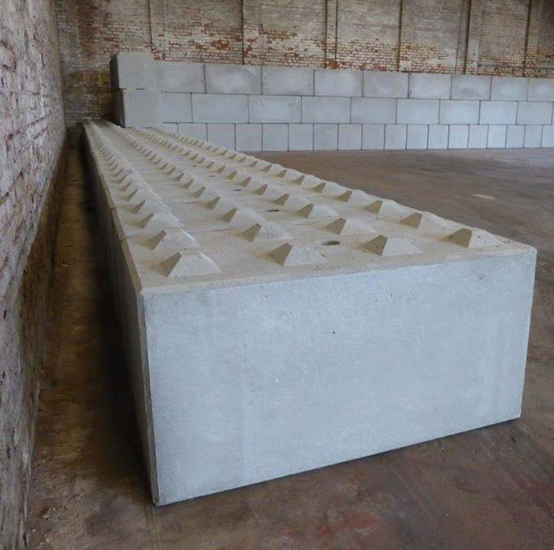 Concrete retaining wall for derelict warehouse | Images