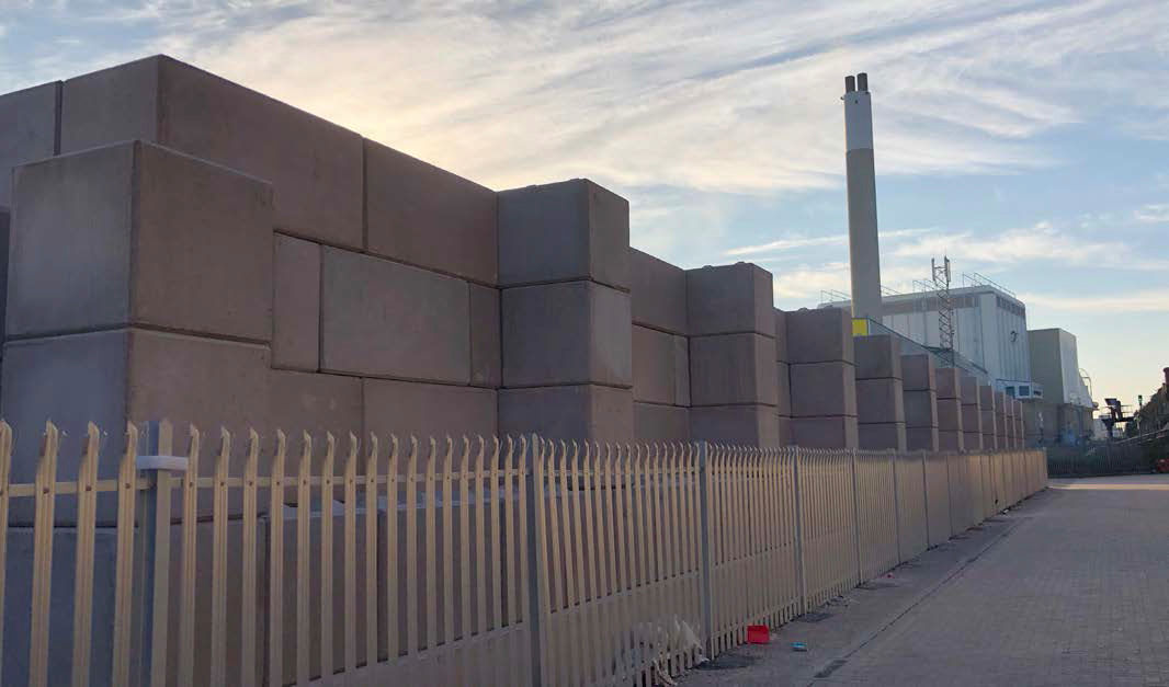 Images for Legato perimeter push wall for metal recycling facility