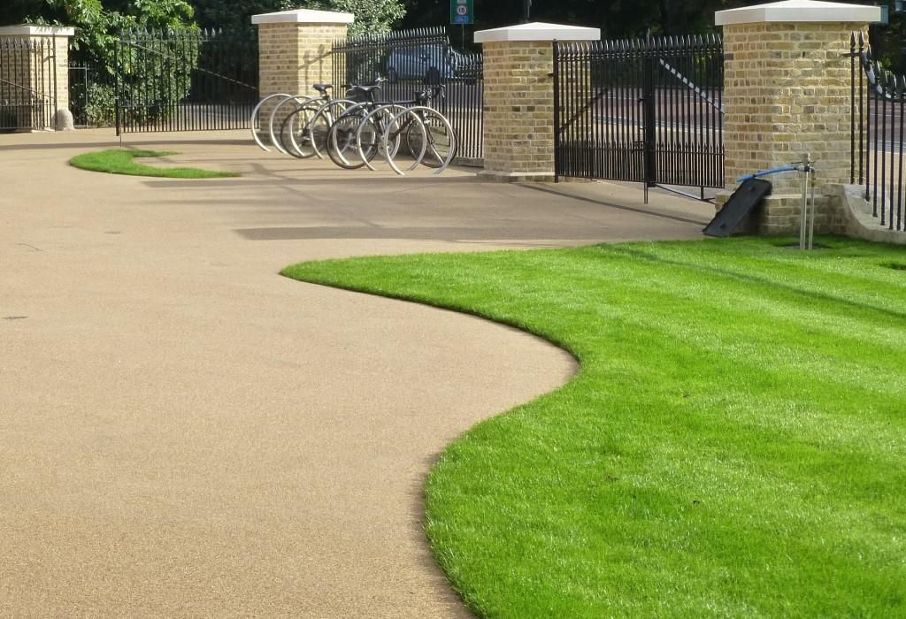 Bespoke steel edging - Serpentine Sackler Gallery | Kinley | ESI ...