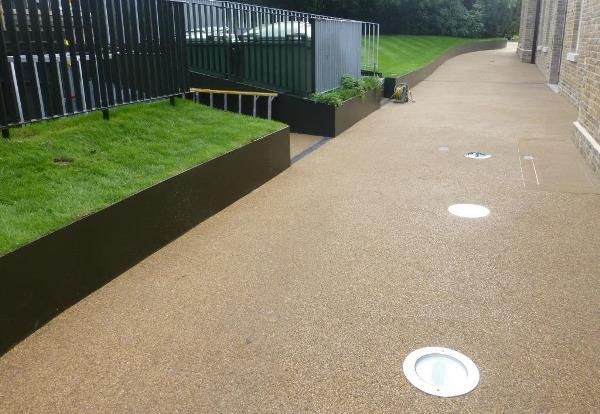 Bespoke steel edging - Serpentine Sackler Gallery | Kinley | ESI ...