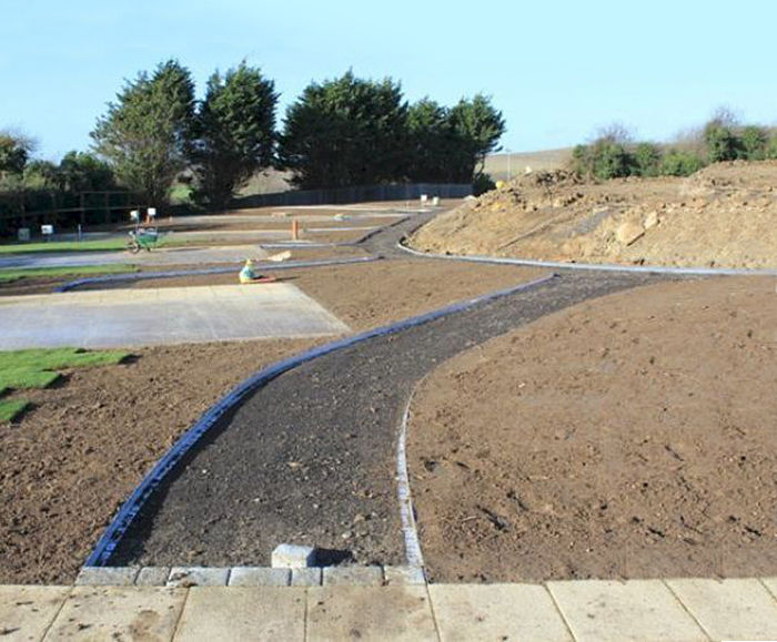 Images for AluExcel pathway edging for Seaview Village holiday park