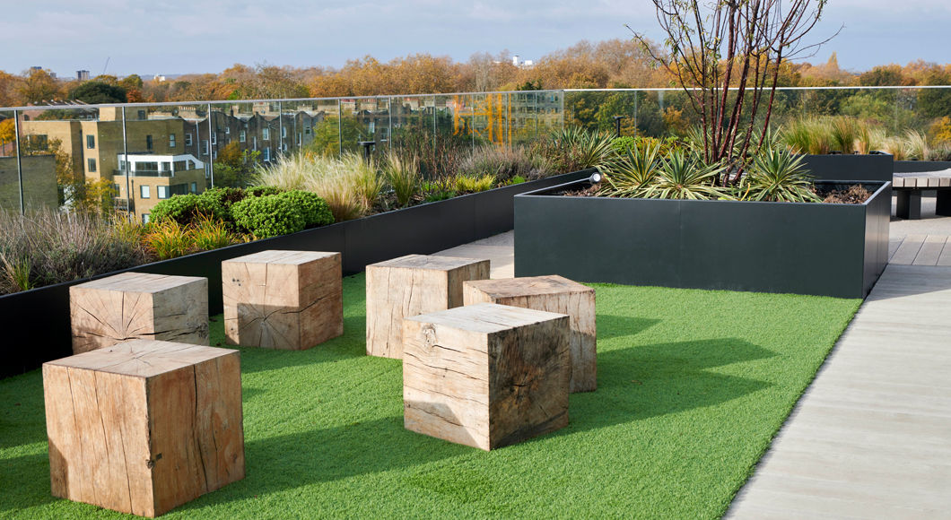 Roof terrace system for modern residential apartments | Images