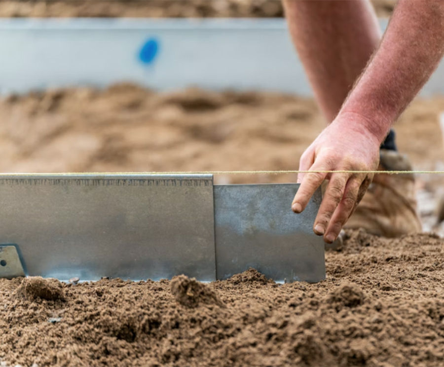 Bison Kerb - steel kerb for hard landscape edging | Images