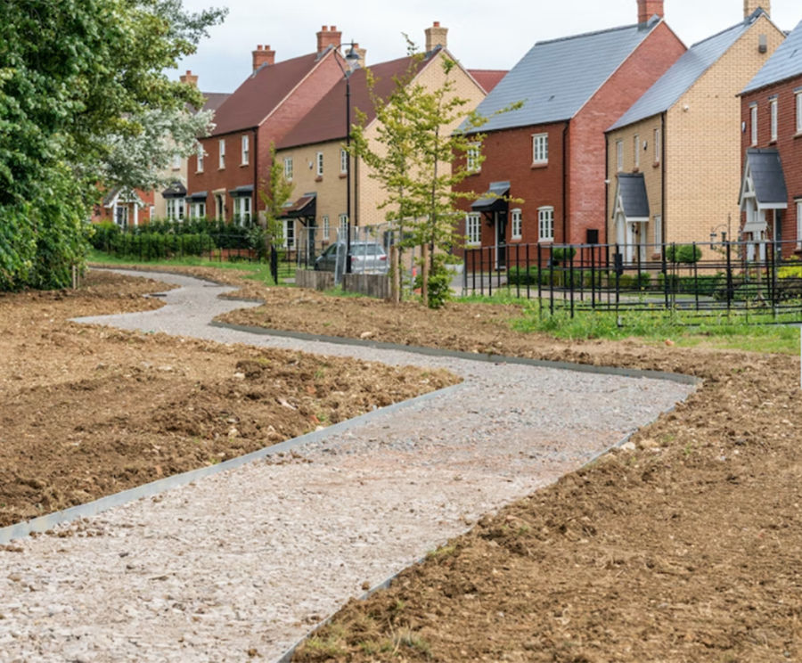 Bison Kerb - steel kerb for hard landscape edging | Images