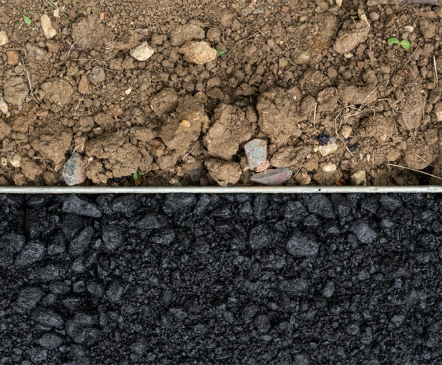 Bison Kerb - steel kerb for hard landscape edging | Images