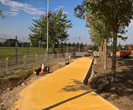 Aluminium edging a sky-high success at new Sky HQ campus | Kinley | ESI ...