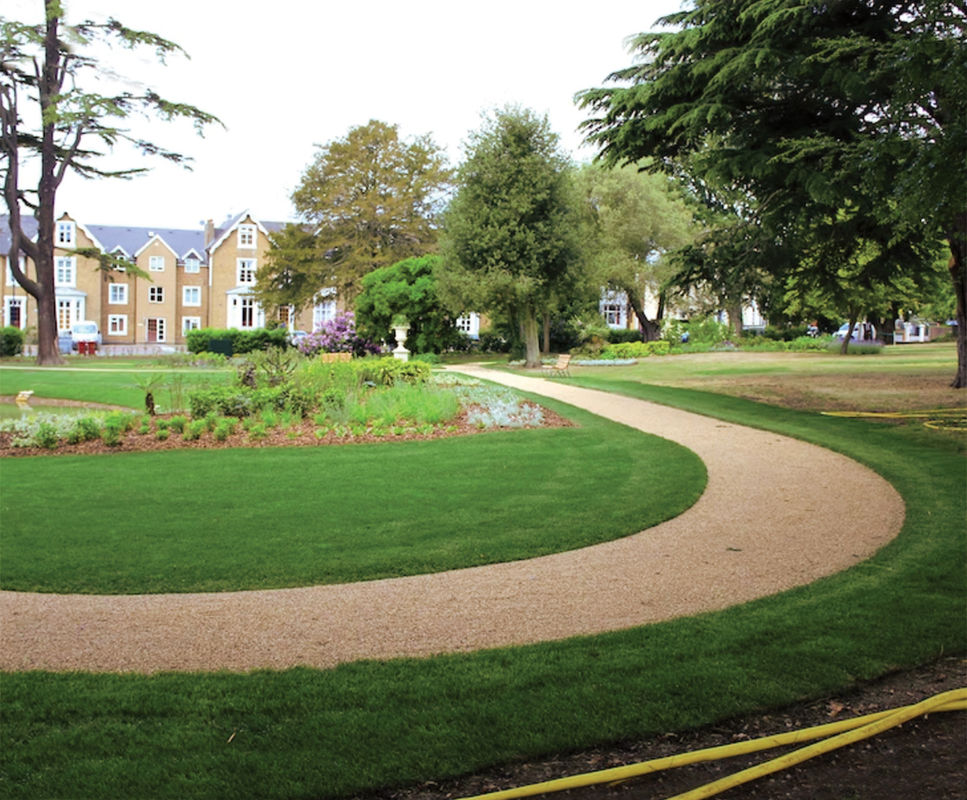 Images for Borderline steel edging used for Herschel Park, Slough