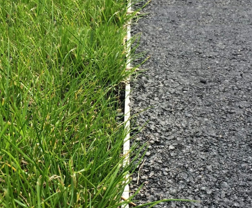 Bison heavy duty steel kerb, The Furlongs, Towcester | Images