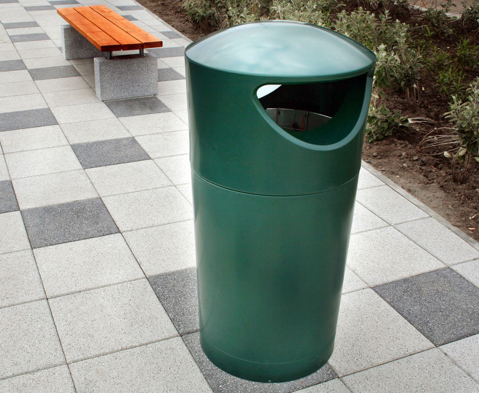 Images for Pewsham Moulded Plastic Litter Bin - PLC400