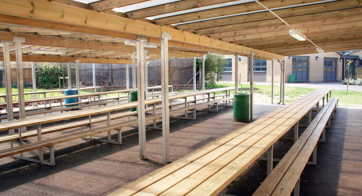 Images for Bespoke External Dining Canopy for Winterbourne Academy