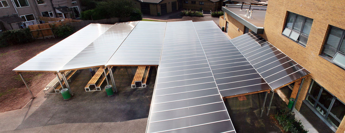 Images for Bespoke External Dining Canopy for Winterbourne Academy