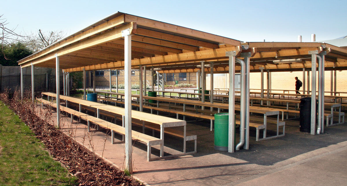 Images for Bespoke External Dining Canopy for Winterbourne Academy