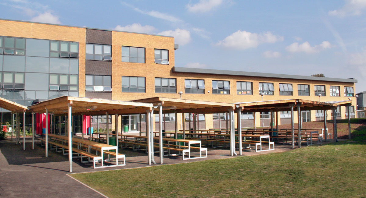 Images for Bespoke External Dining Canopy for Winterbourne Academy