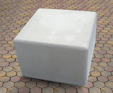 Pewsham Solid Pre-Cast Concrete Cube - PBN407 | Langley Design Street ...