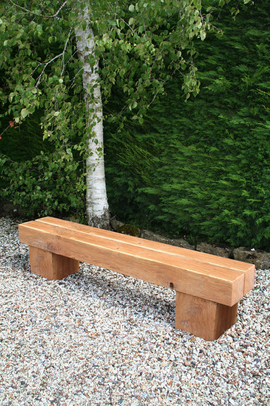 Images for Sheldon Rustic Timber Bench - SBN317