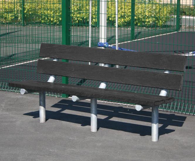 Sheldon Recycled Plastic Seat - SST301 | Langley Design Street Furniture