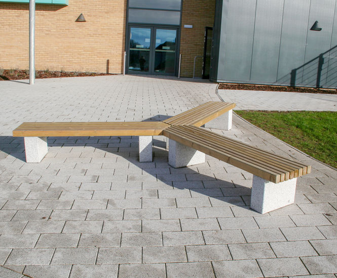 Langley Tri Style Bench - LBN116 | Langley Design Street Furniture