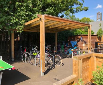 Timber cycle shelters | EXTERNAL WORKS