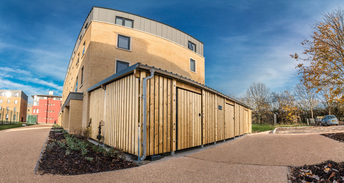 Sheldon timber bin store Unit - SBS304 | Images