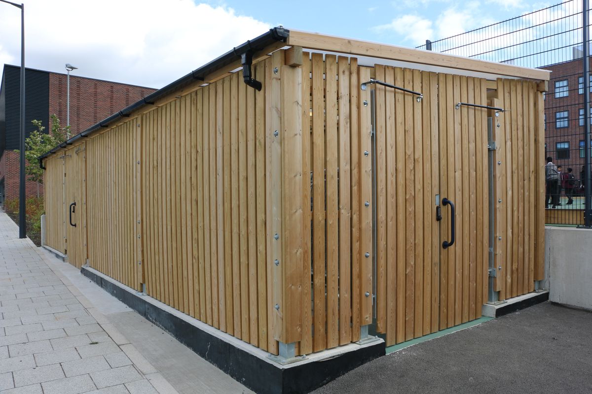 Sheldon timber bin store Unit - SBS304 | Images