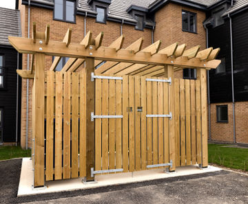Bin shelters | EXTERNAL WORKS