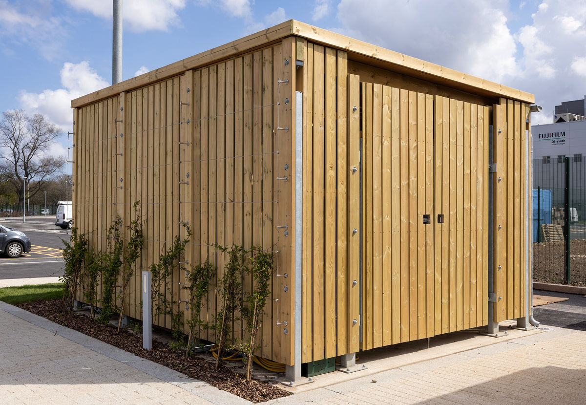 Sheldon timber bin store Unit - SBS304 | Langley Design Street ...