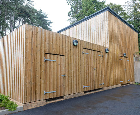 Cycle and bin storage - University of Exeter | Langley Design Street ...